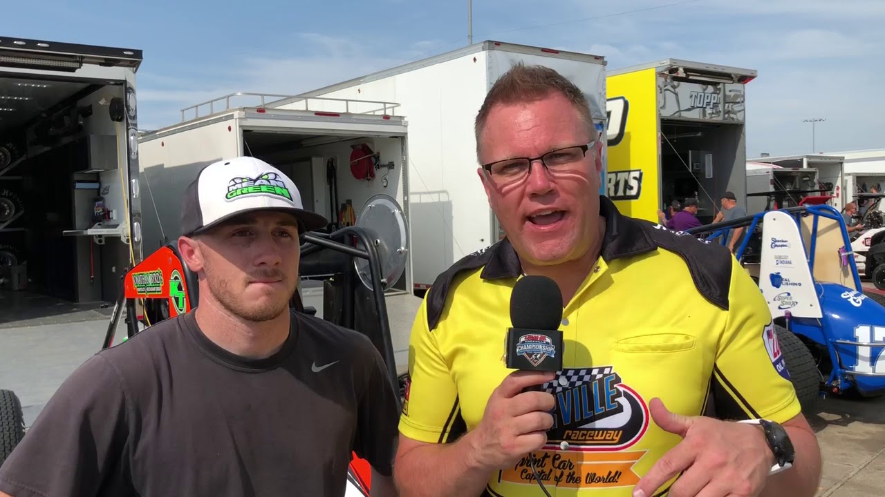 Interview with USAC point leader Kevin Thomas Jr. - YouTube