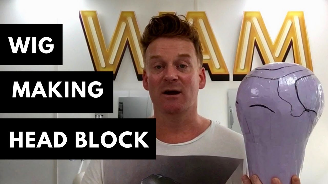 Wig Making: Custom Head Form Or Head Block - YouTube