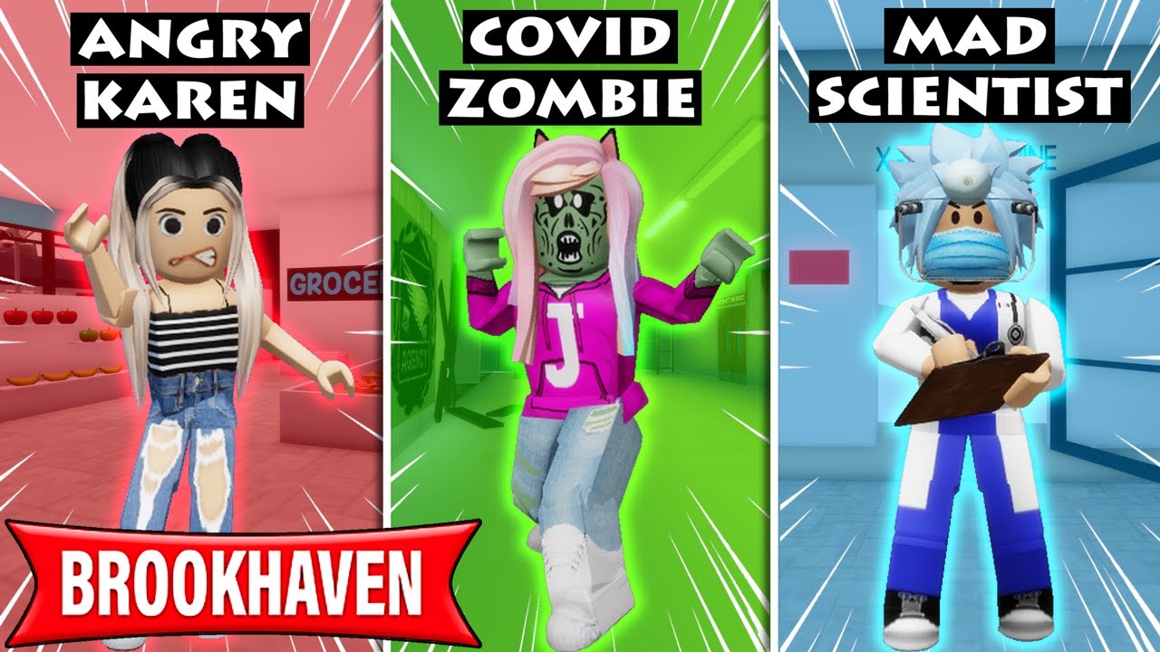 Angry Karen gave Janet COVID, and she turned into a Zombie! | Roblox ...