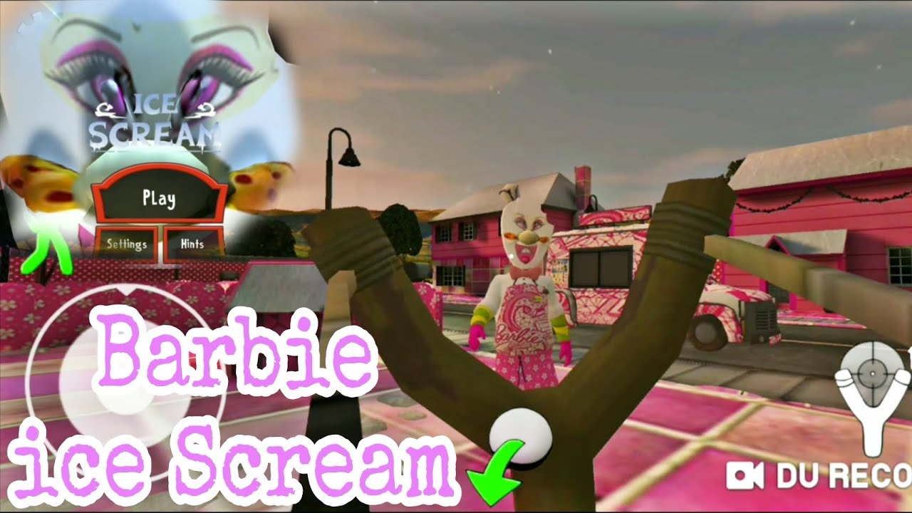 Barbie Granny horror game barbie ice scream : horror neighbour - YouTube