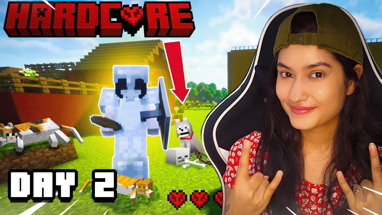 I Saved The Future Of A Backward Village in HARDCORE MINECRAFT 👀 ️ - YouTube