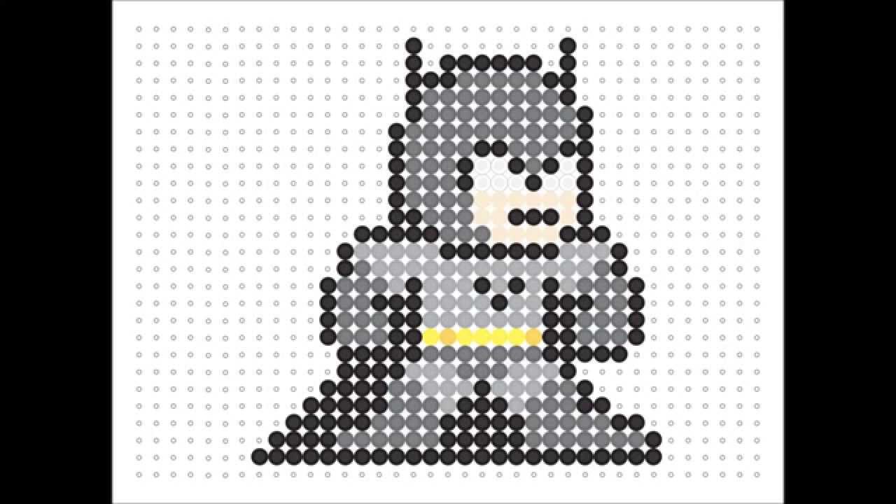 Hama Bead Batman (DC Comics Series #6) - YouTube