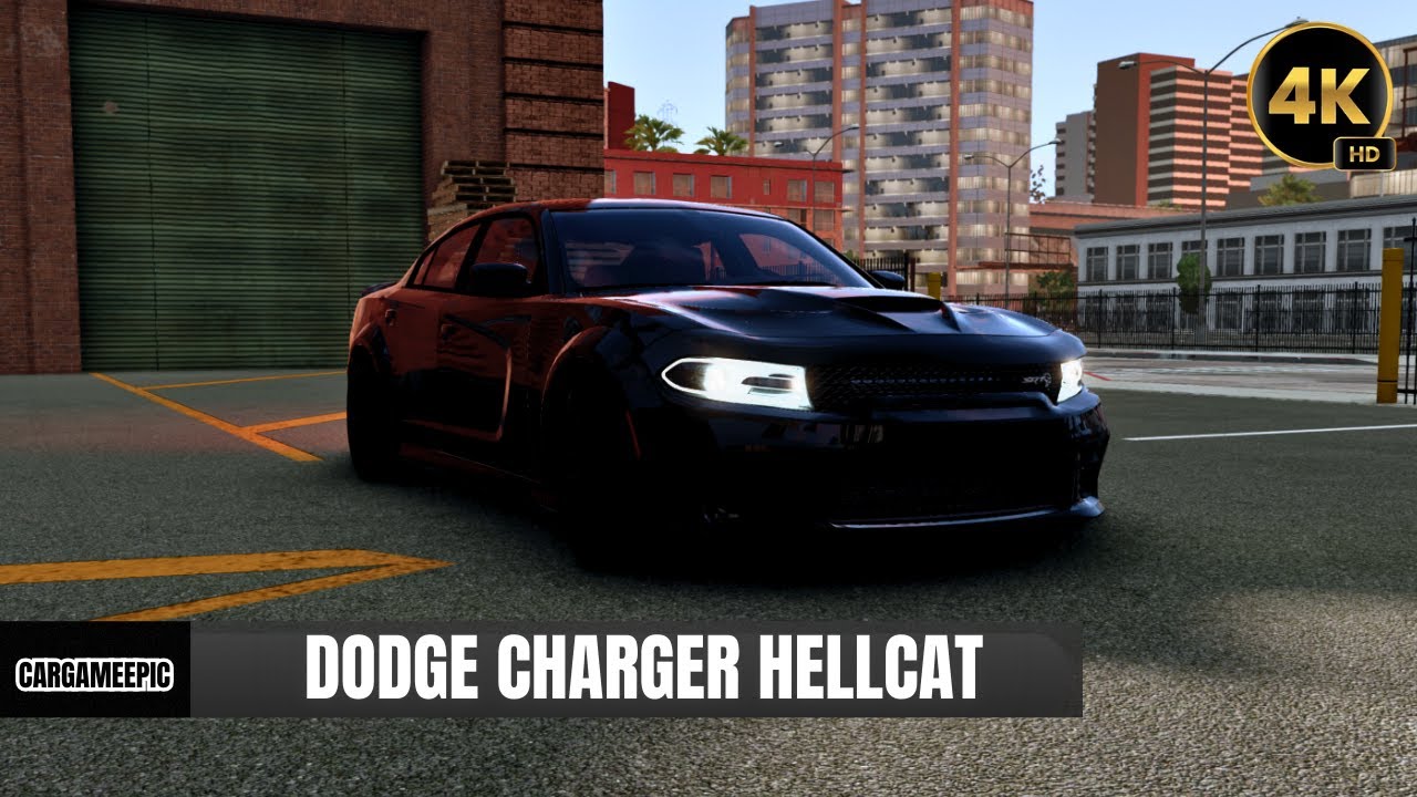Wide Body Dodge Charger | Beamng Drive Music Edit | 4K - YouTube