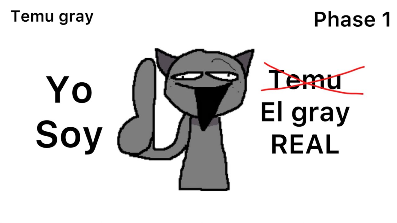 Temu gray pyramixed Phase 3 #sprunkipyramixed - YouTube