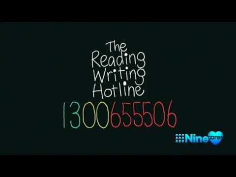 The Reading Writing Hotline NineCares Sponsor Version - YouTube