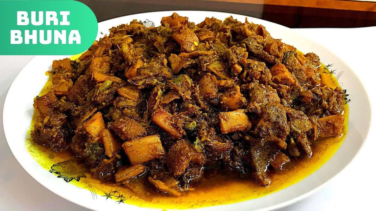 ভুড়ি ভুনা / বট ভুনা / ভুড়ি রান্না / ভুড়ি ভাজা / Gorur vuri vuna ...