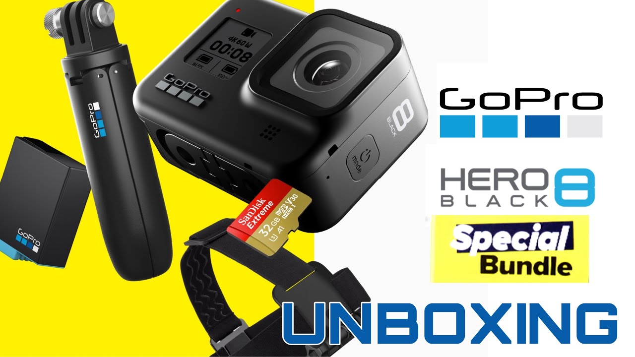 GoPro HERO8 Black Special Bundle UNBOXING - YouTube