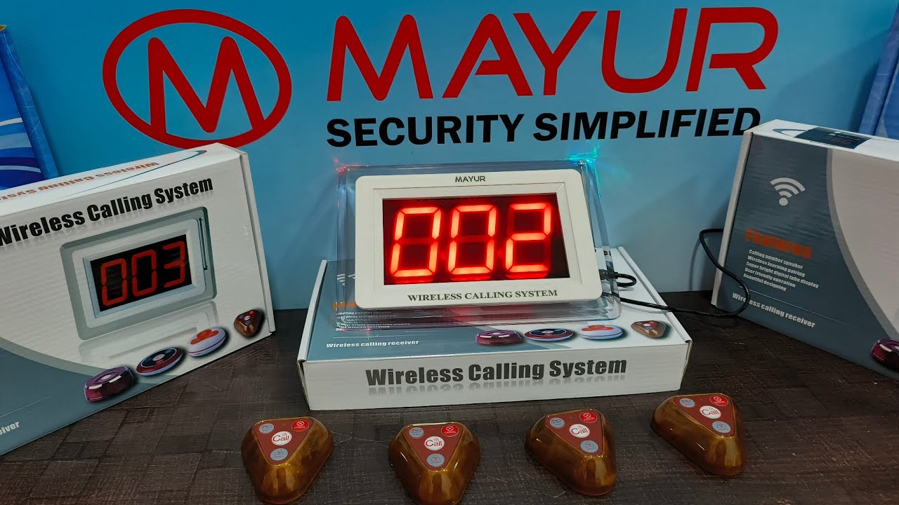 MAYUR - Wireless Nurse Calling System - YouTube