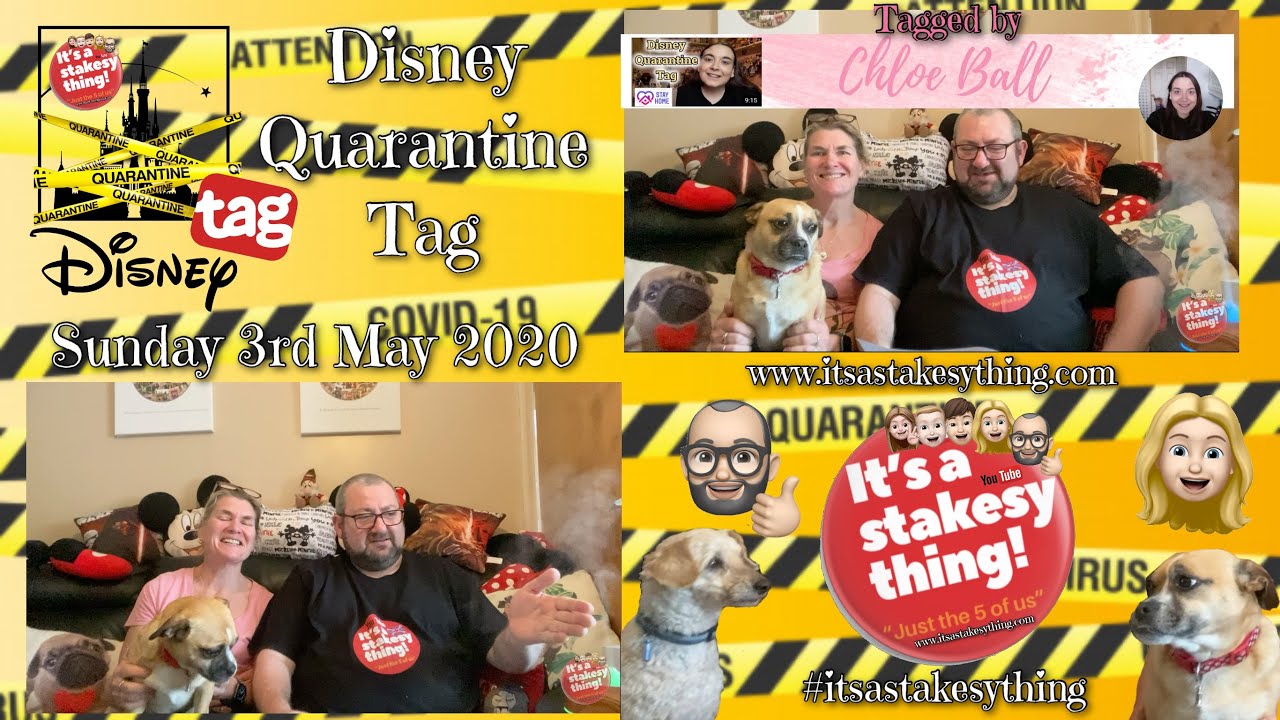 The Disney Quarantine Tag | Tagged by Chloe Ball | May 2020 | # ...