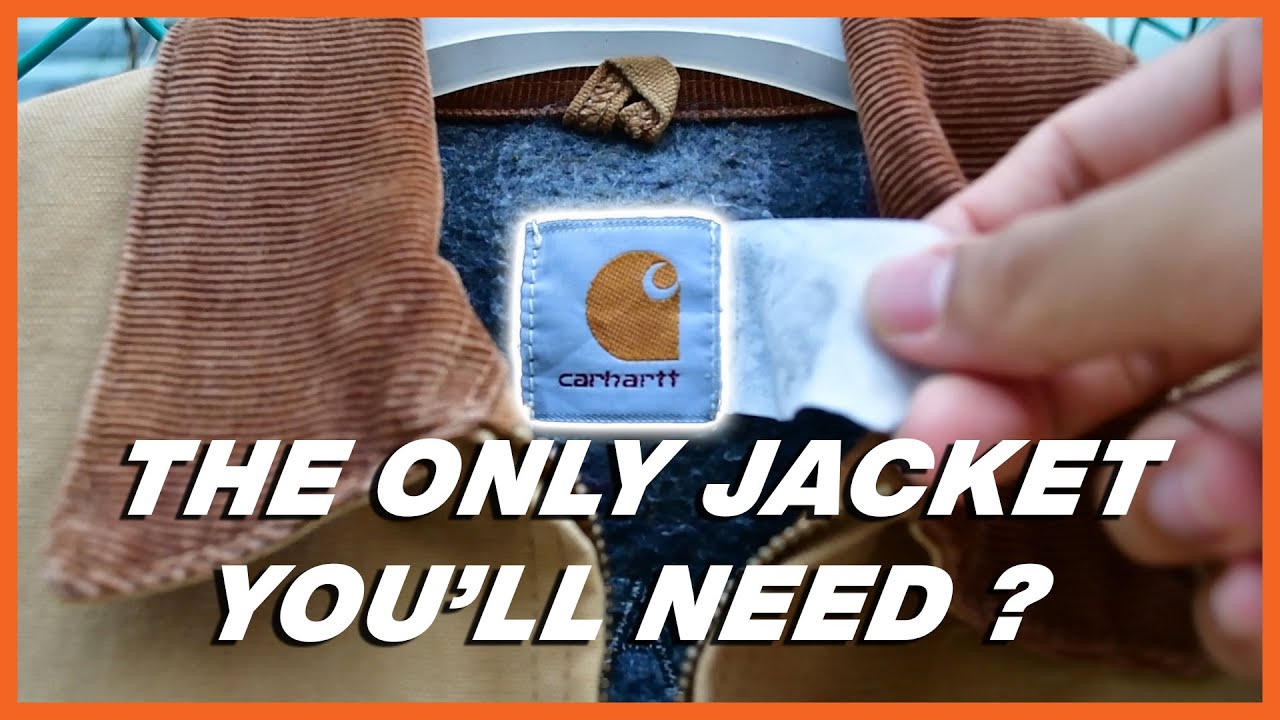 The Jacket That Will Turn Heads // How To Style Carhartt Detroit Jacket ...