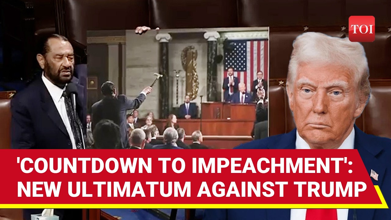 'Impeach, Convict & Kick Out': U.S. Congressman Dares Trump Over ...