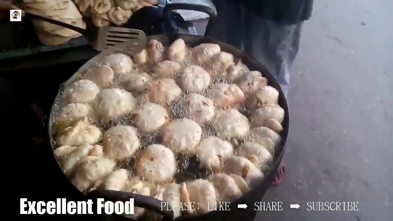 Top street food keema puri | Chicken keema puri | Amazing make keema ...
