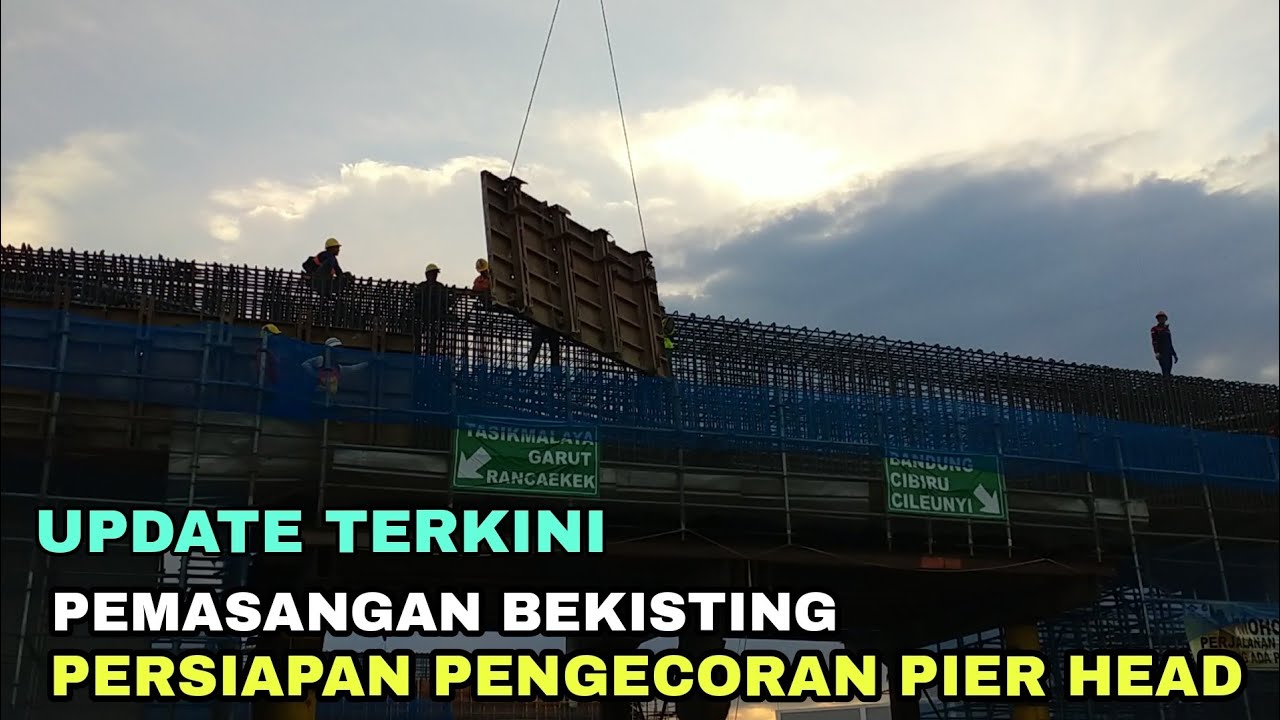 PEMASANGAN BEKISTING PERSIAPAN PENGECORAN PIER HEAD TAHAP AWAL || PLAY ...