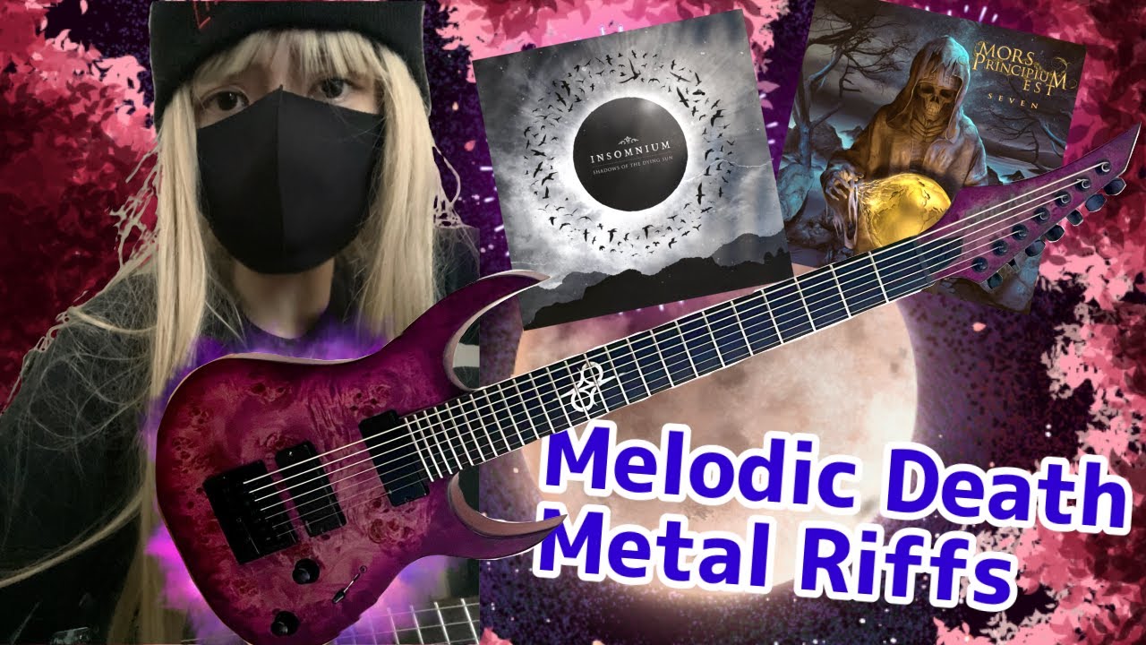 Melodic Death Metal Guitar Riffs with SOLAR S1.7APP - YouTube