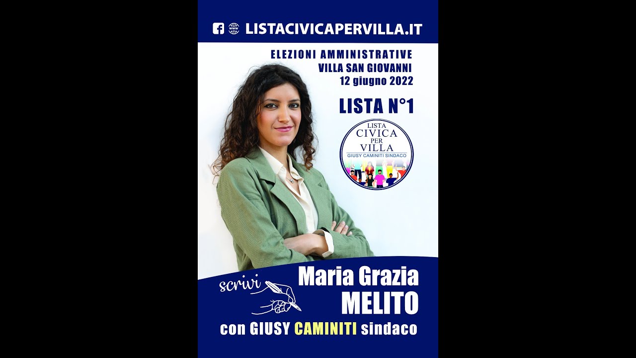 8.La candidata Maria Grazia MELITO - YouTube