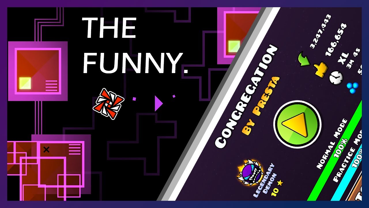 Geometry Dash: Congregation by Presta (Legendary Demon) - YouTube