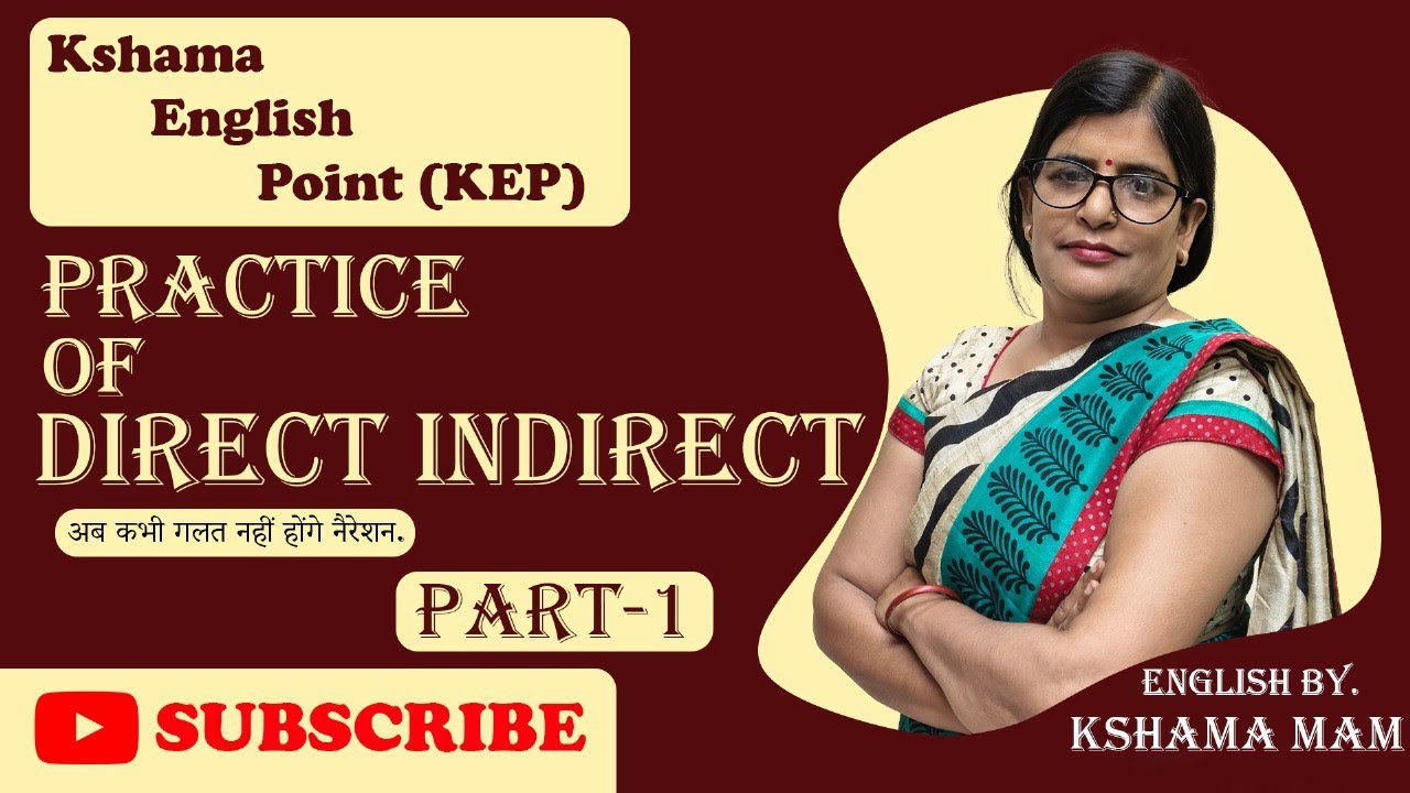 Direct Indirect l Only in two vedios l Complete rules from basic l Don ...