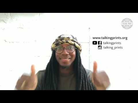 Rasta Turban Headwrap Tutorial || Talking Prints