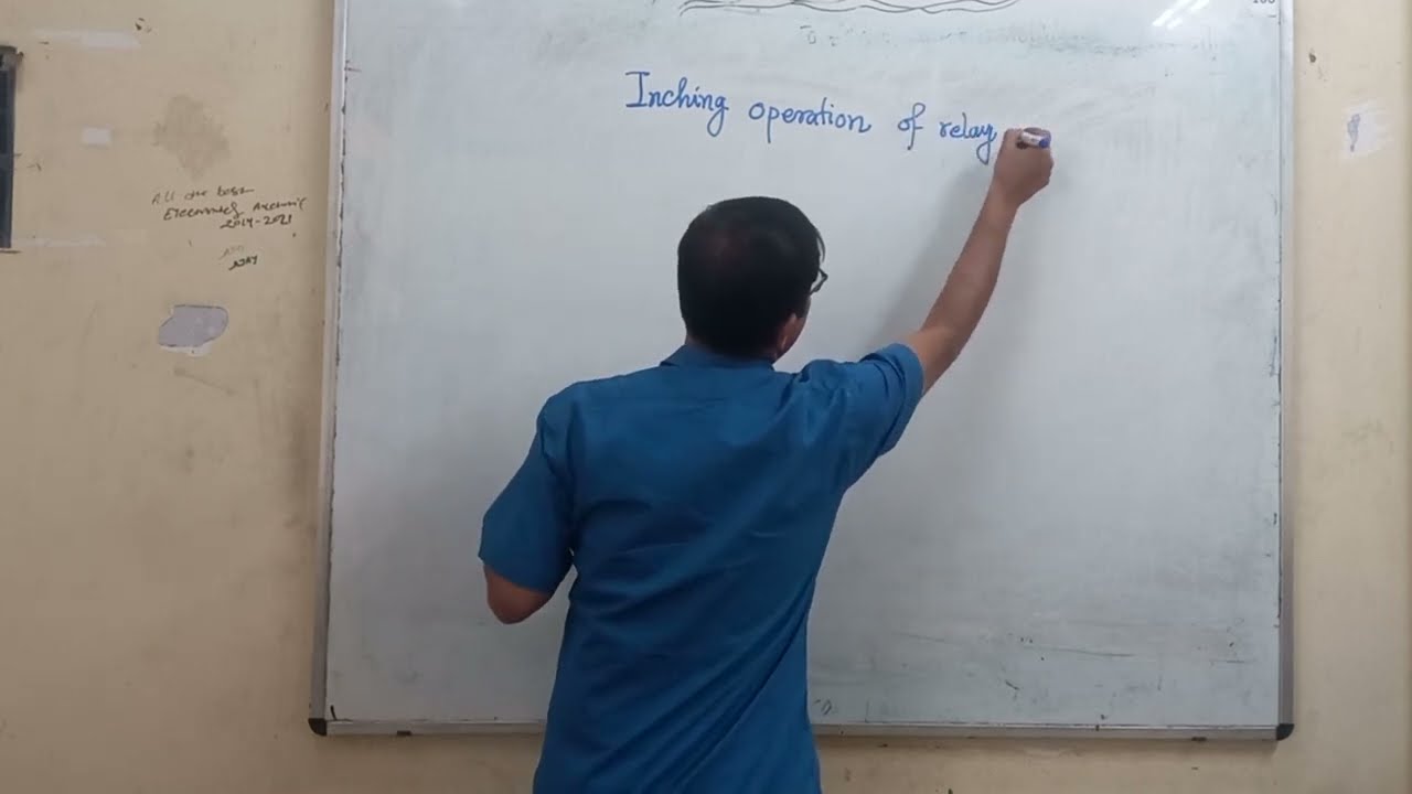 Inching operation of motor - YouTube