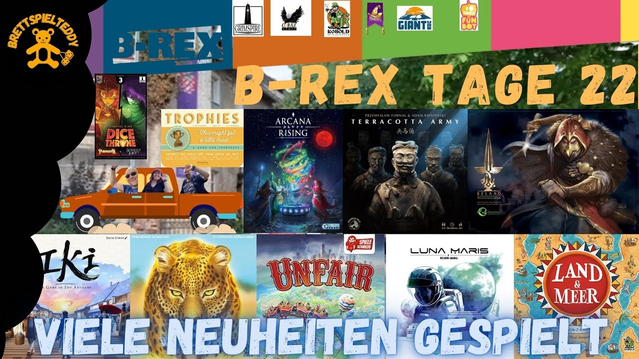 Meine B-Rex Tage 22 - gespielt + gequatscht - Belaad - Unfair ...