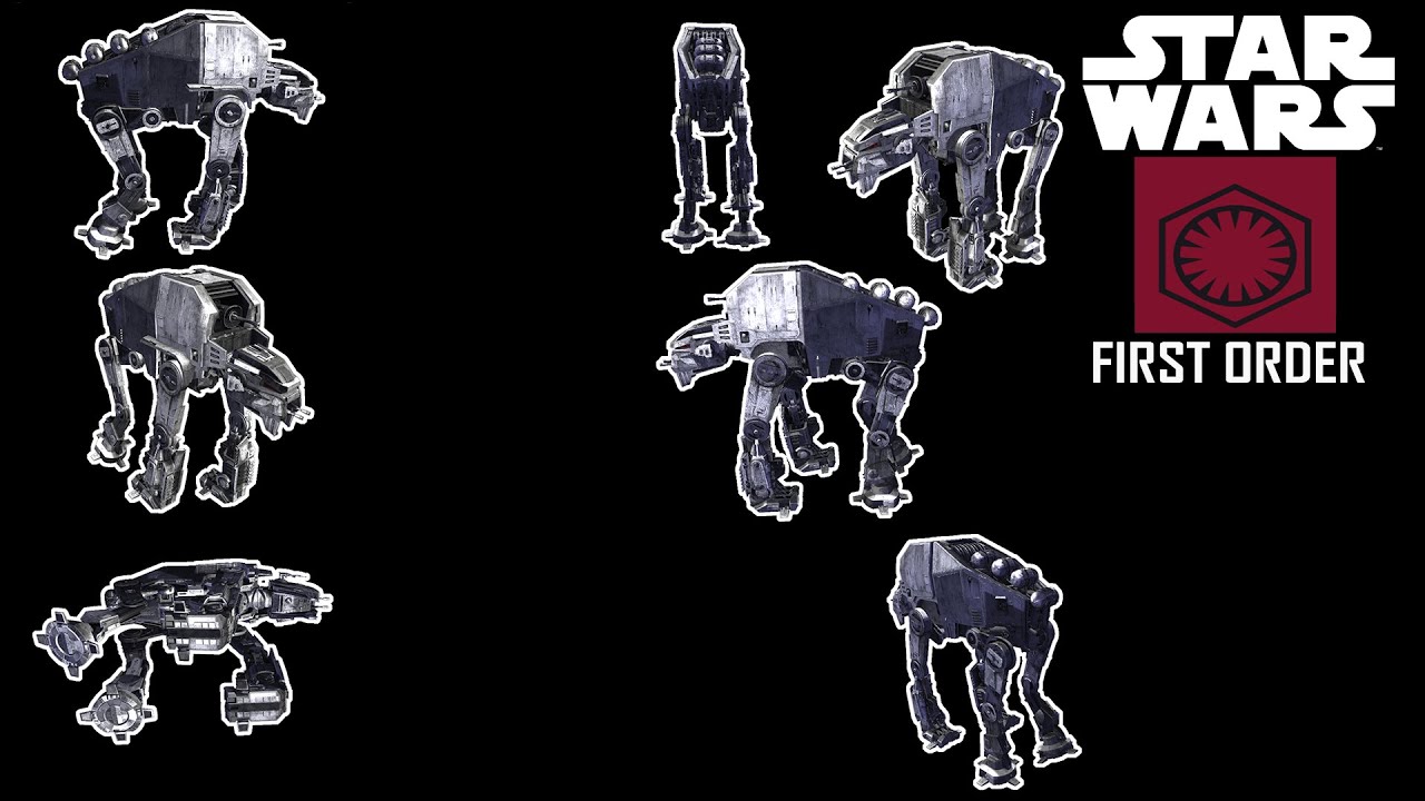 First Order AT-M6 - Breakdown #starwars - YouTube