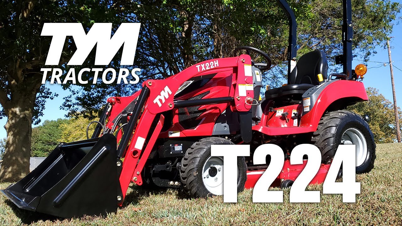 TYM Tractors T224 Product Overview - YouTube