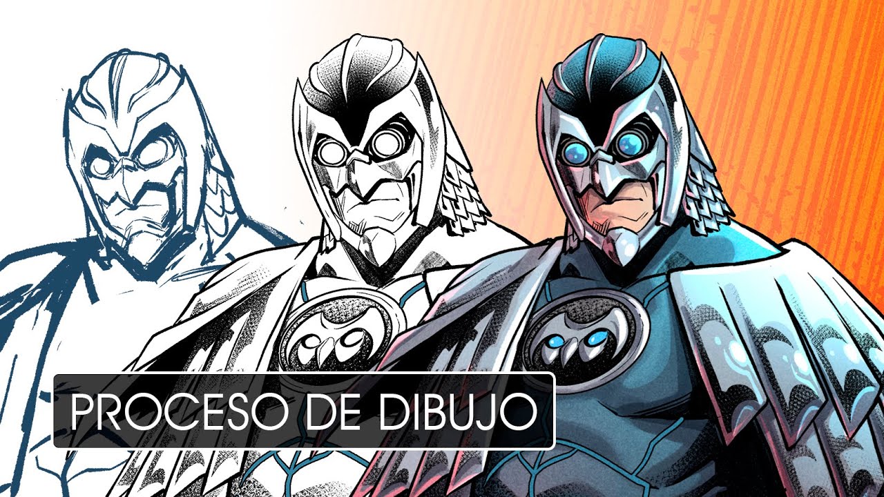 NFTs, Arte Digital | Owlman new 52 - DC (SpeedPaint) - YouTube