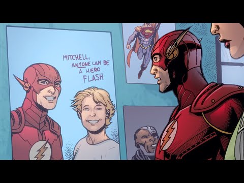 Flash Loses It After Superman Cripples His Fanboy 