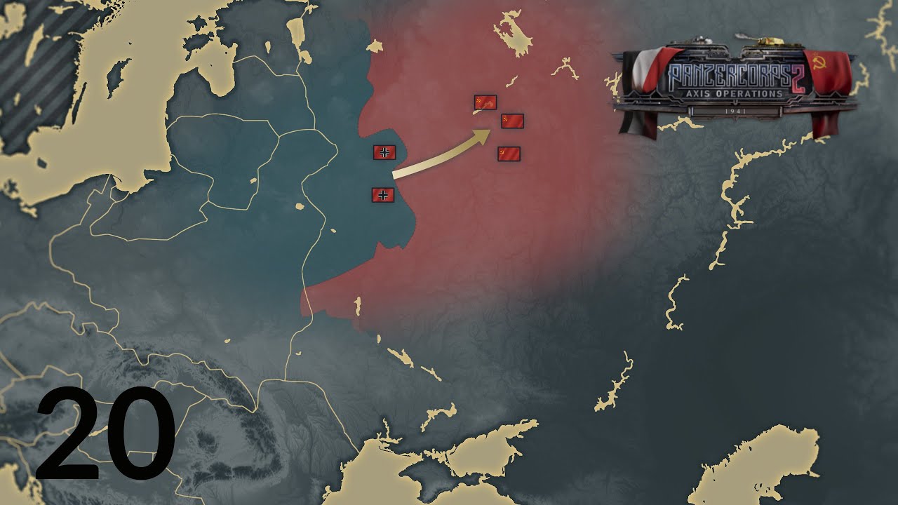 Panzer Corps 2 | Axis Operations 1941 | Mission 15 | Mozhaisk Line ...