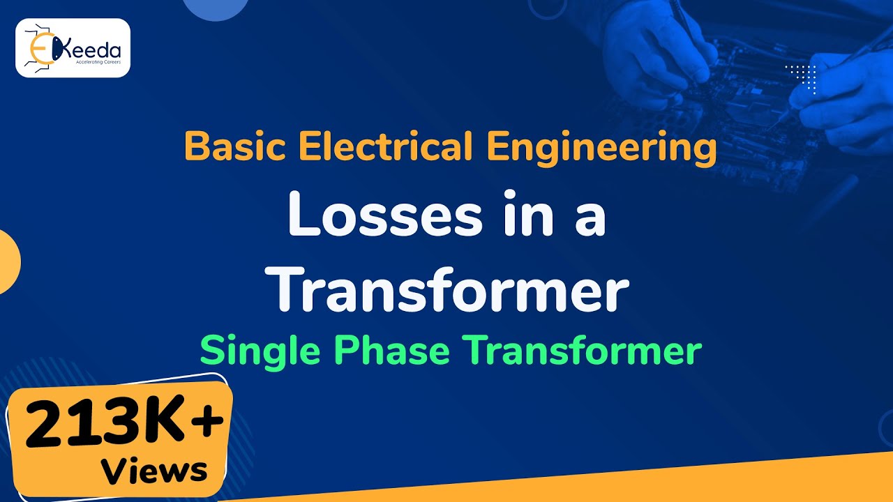 Losses in a Transformer - Single Phase Transformer - Basic Electrical ...