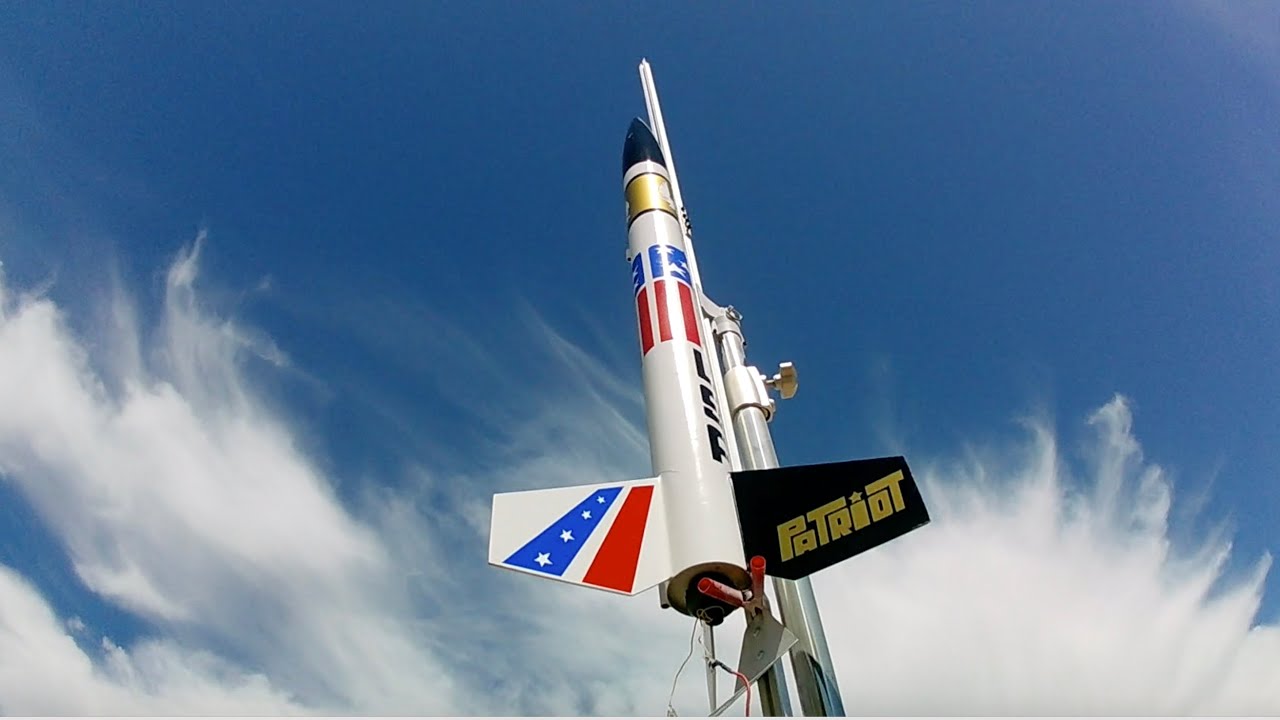 Estes Launch Rail System Launches Part 2 - YouTube