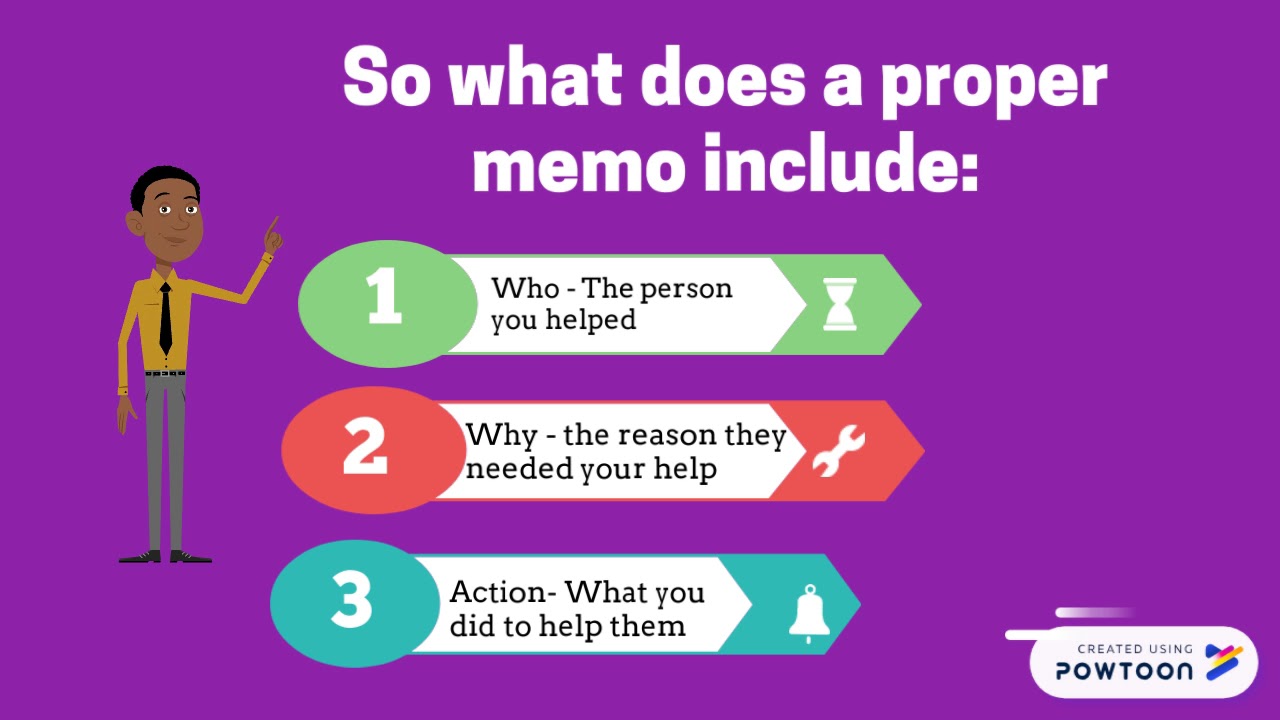 Sales Rep Memo Questionnaire - YouTube