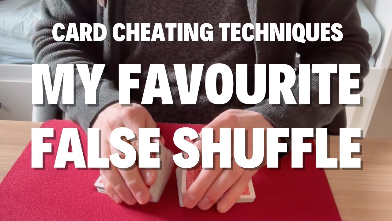 False Riffle Shuffle - Full Deck Control (Card Cheating Techniques) - YouTube