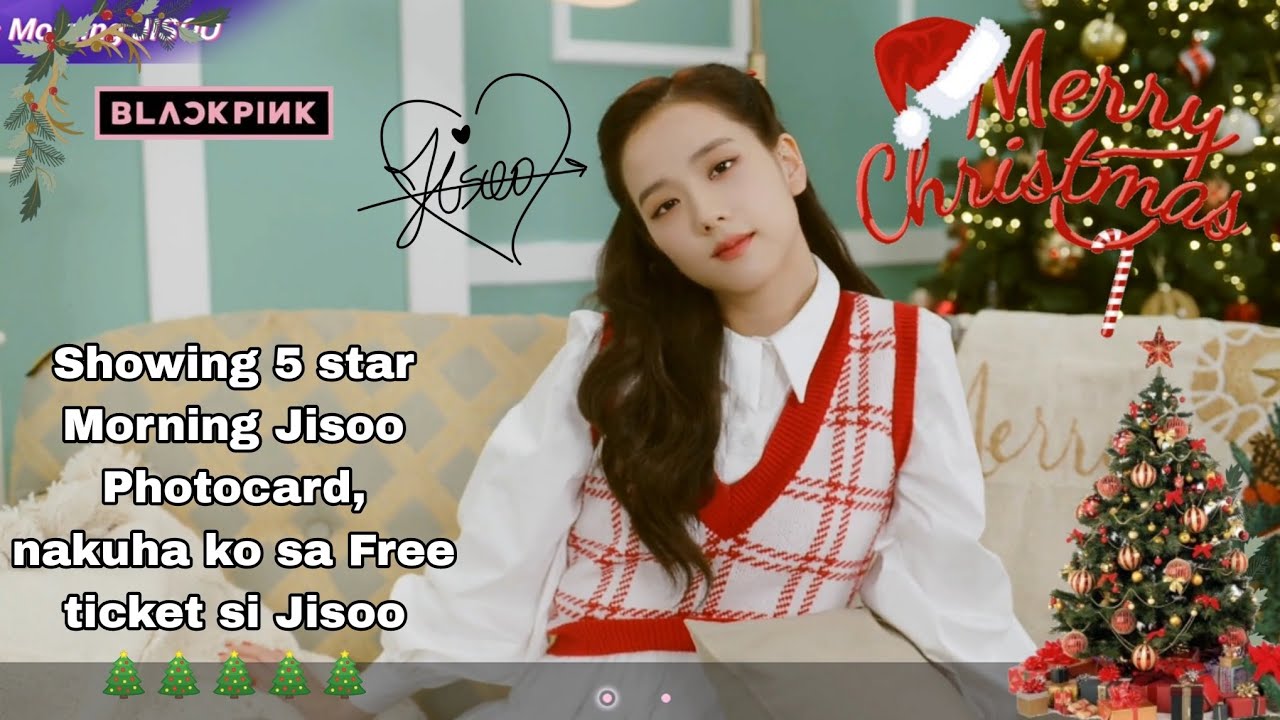 Blackpink The Game - Showing 5 star Morning Jisoo Photocard 🎬🎬🎬 ...