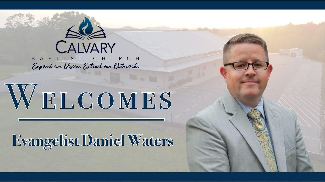 Christ Our Advocate | Evg. Daniel Waters - YouTube