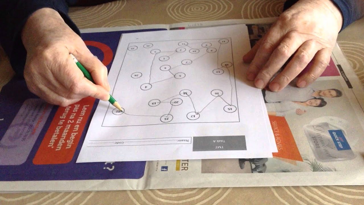 Trail Making Test - YouTube