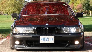 AIR RIDE BMW E39! | FALL PHOTOSHOOT