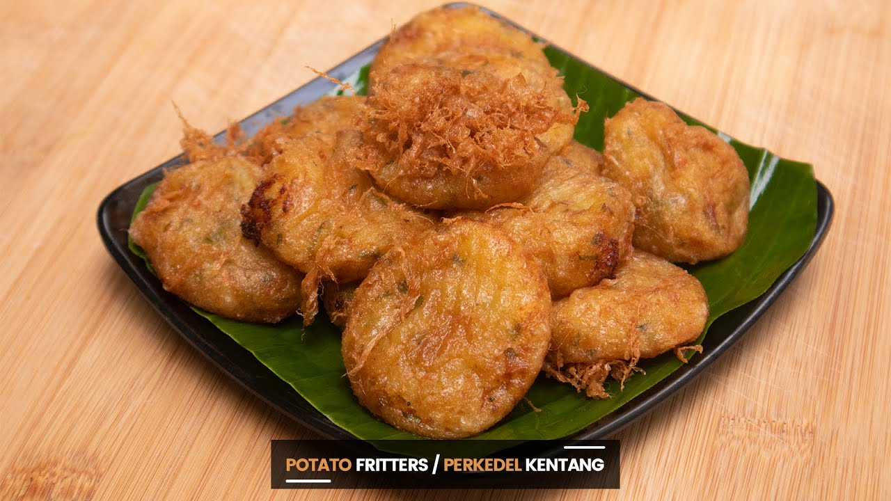 Golden & Delicious Potato Fritters :: Perkedel Kentang :: 印尼炸土豆饼 - YouTube