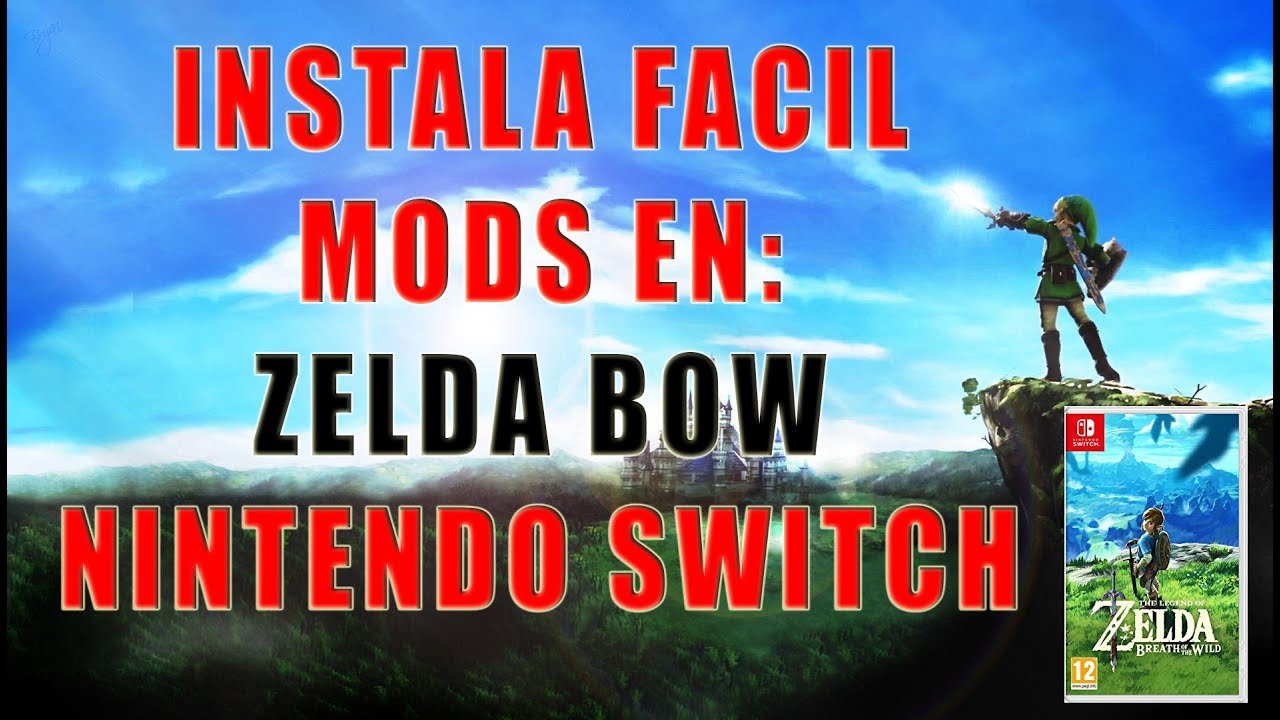 TUTORIAL MODS / SKINS The Legend of Zelda: Breath of the Wild SWITCH ...
