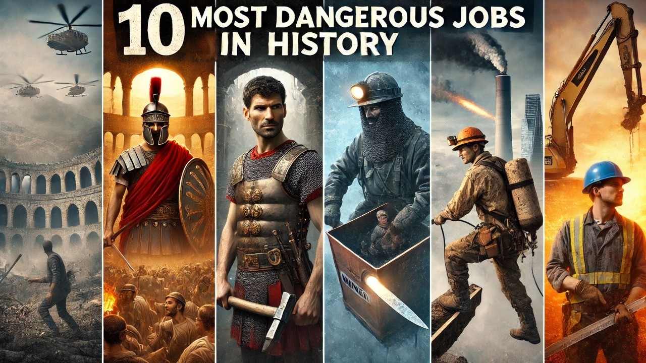 10 Most Dangerous Jobs in History - YouTube