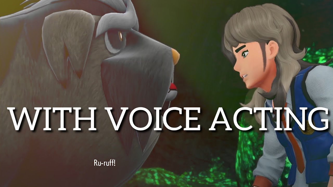 pokemon scarlet/violet with voice acting - YouTube