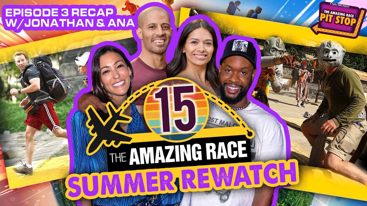 The Amazing Race 15 Rewatch Ep. 3 | Monkey Mayhem & Temple Tension in ...