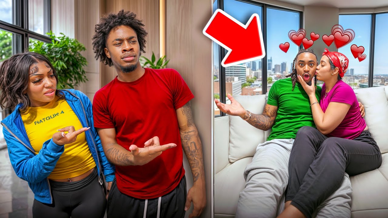 BEING OVERLY CLINGY IN FRONT OF COMPANY 🥰 … - YouTube
