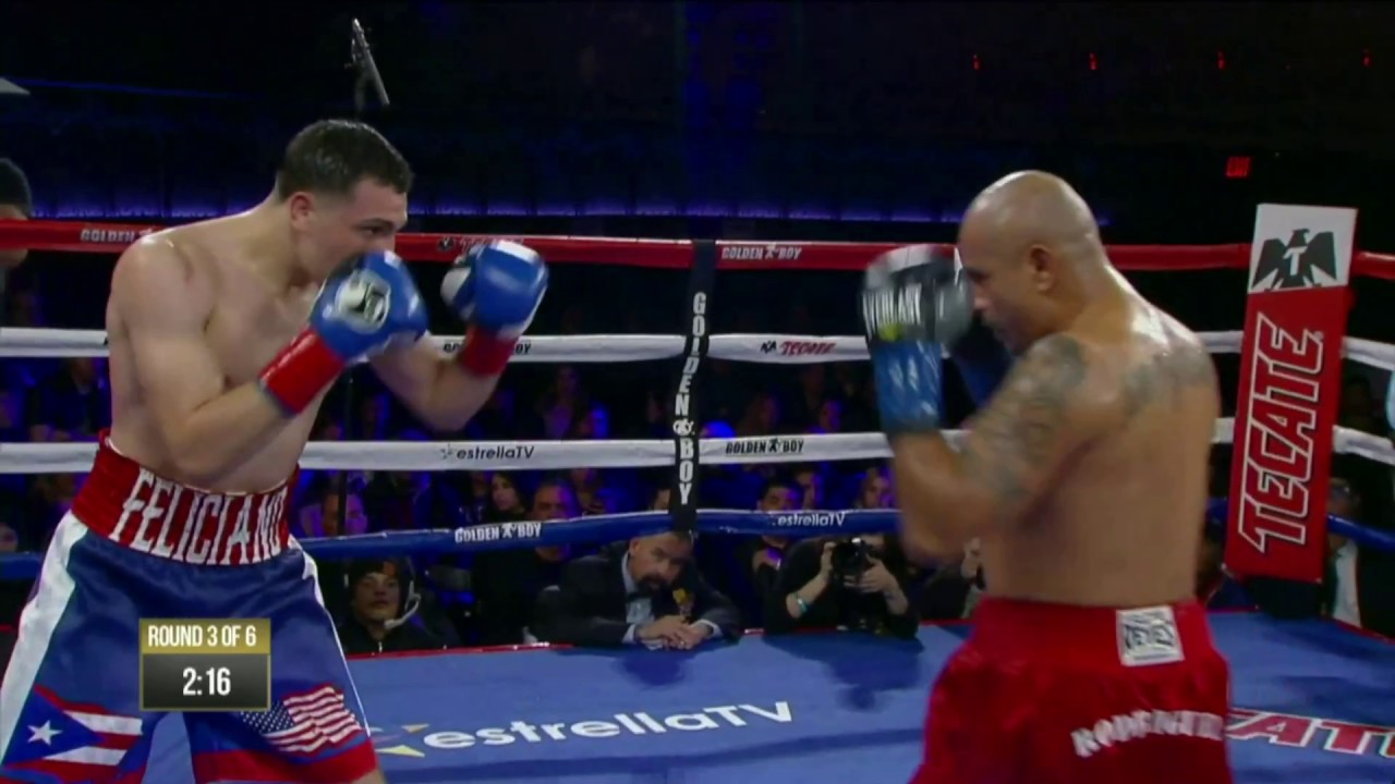 Full Fight: Luis FELICIANO vs. Angel RODRIGUEZ - LA Fight Club 2.17. ...