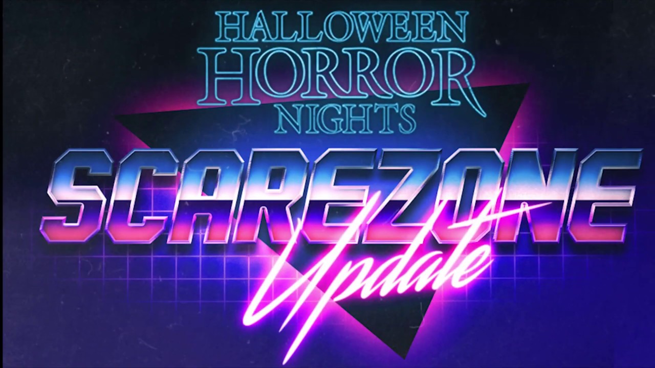 Halloween Horror Nights 29 - Scare Zone Update 8/21 | Universal Orlando ...