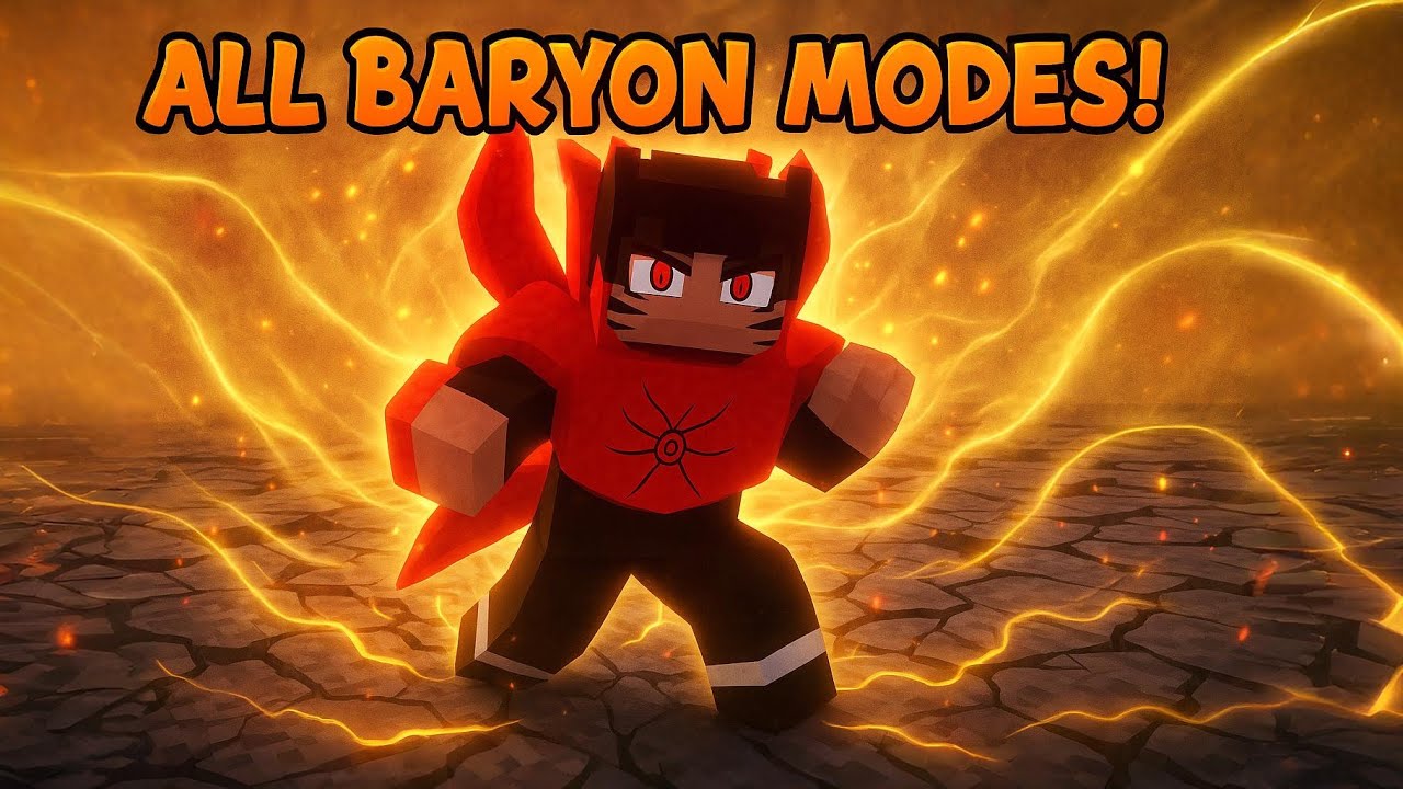 Minecraft Naruto Mod: ALL 10 Baryon Modes Showcase 🔥🐉 - YouTube