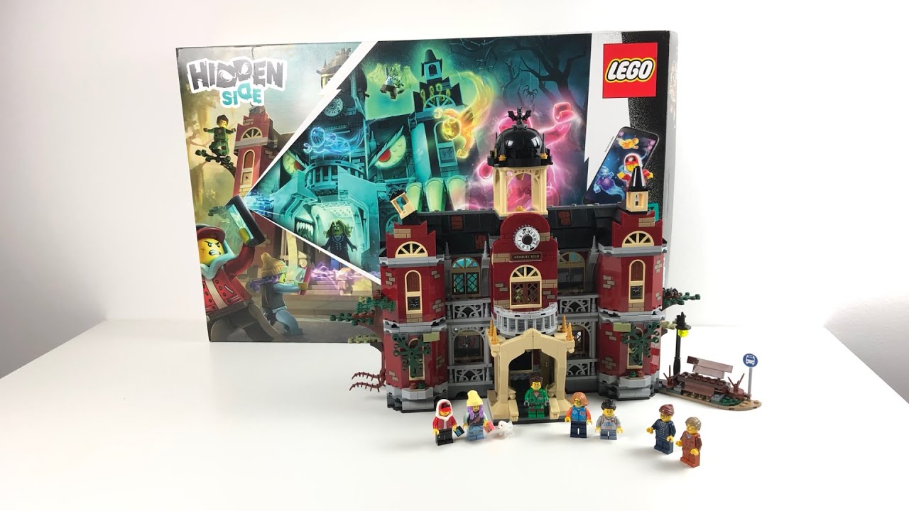 LEGO® Hidden Side - 70425 - Newbury Haunted High School - Speed Build ...