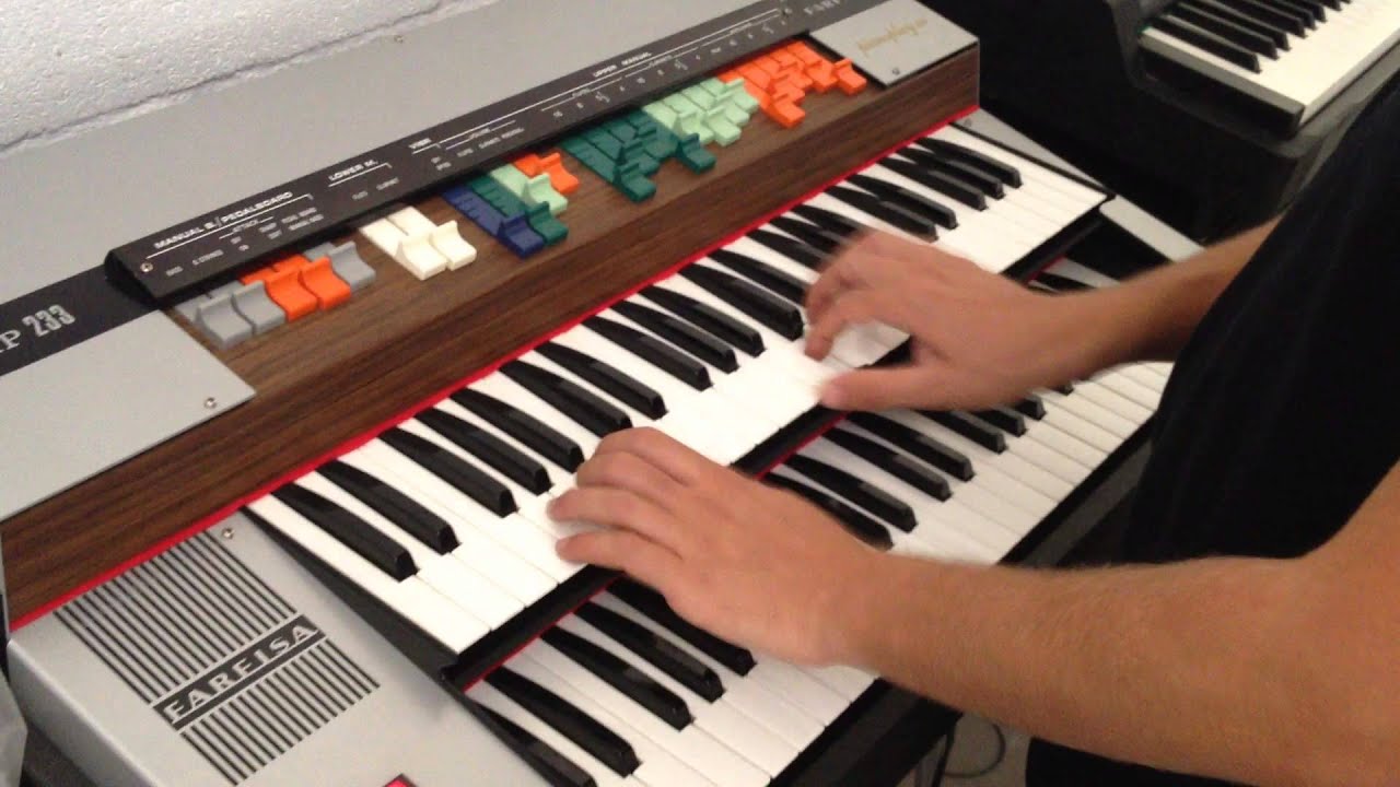 SUPER MARIO BROS - FARFISA VIP 233 - YouTube
