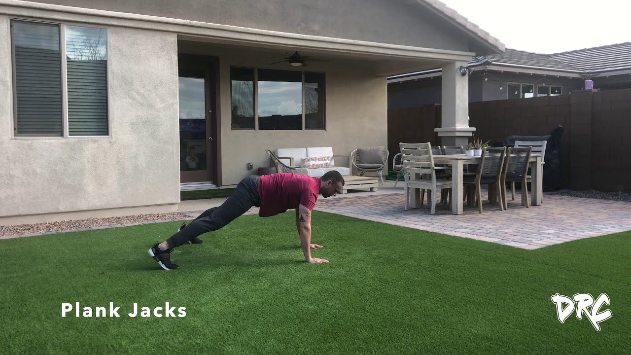 Plank Jacks - YouTube