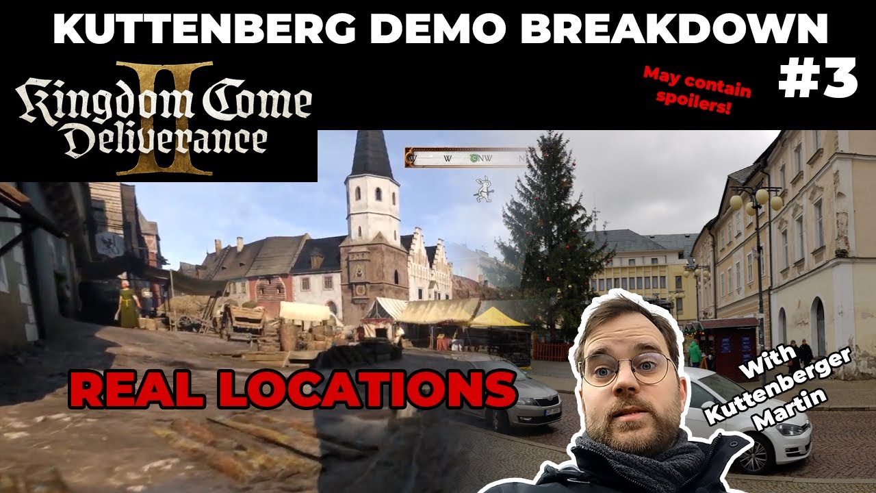 KCD2 - Kuttenberg demo breakdown - part three - real locations - YouTube